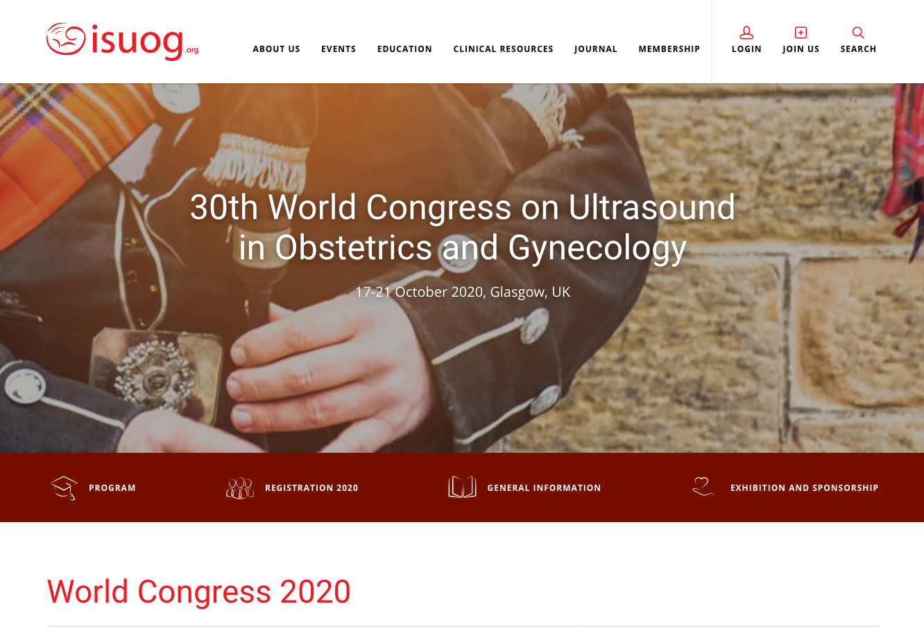 ISUOG 30th World Congress on Ultrasound in Obstetrics and Gynecology ...