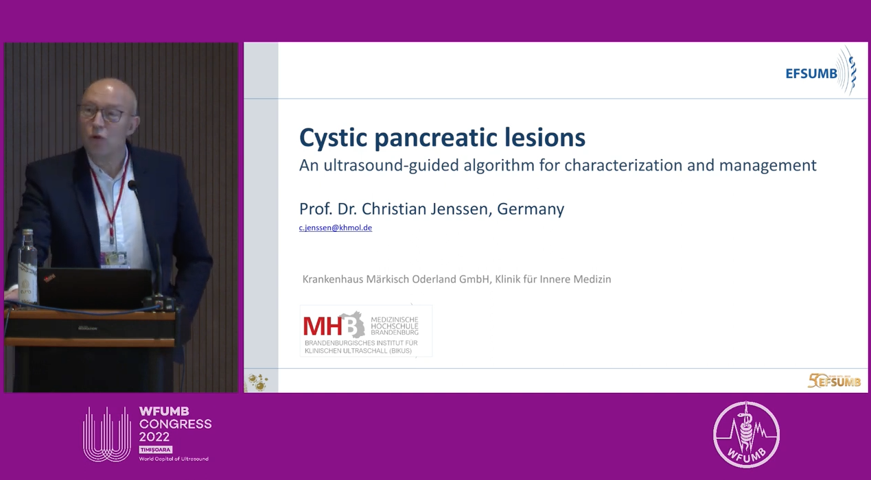 Cystic Pancreatic Lesions – An ultrasound guided algorithm for ...